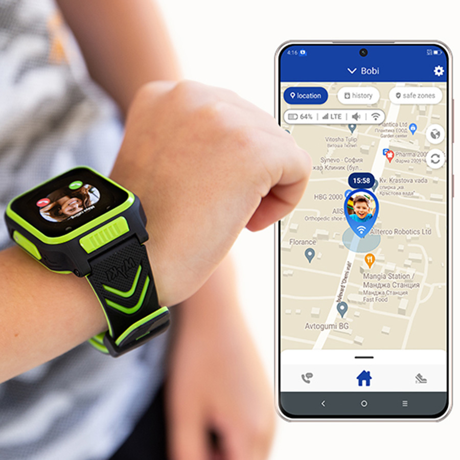 Myki dječiji pametni sat 4 Black/G - Megatron