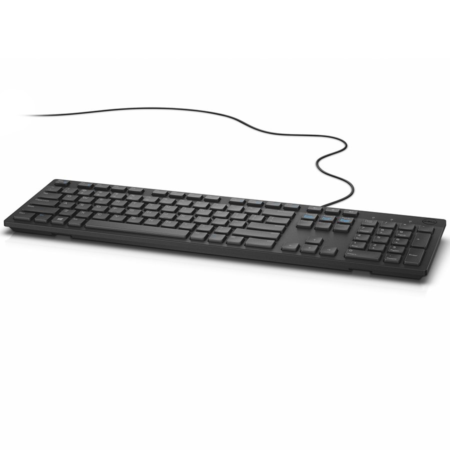 Dell Keyboard - KB216 - Adriatic (QWERTZ) - Black - Megatron