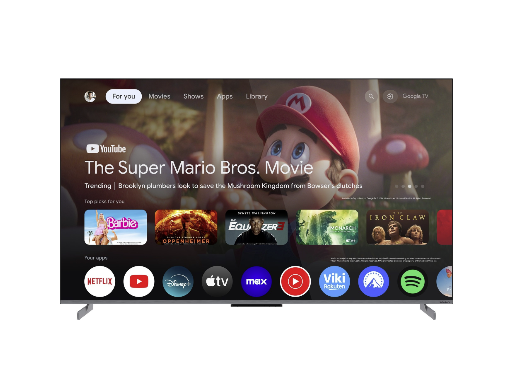 TESLA QLED Gaming TV G55S949 Powere - Megatron